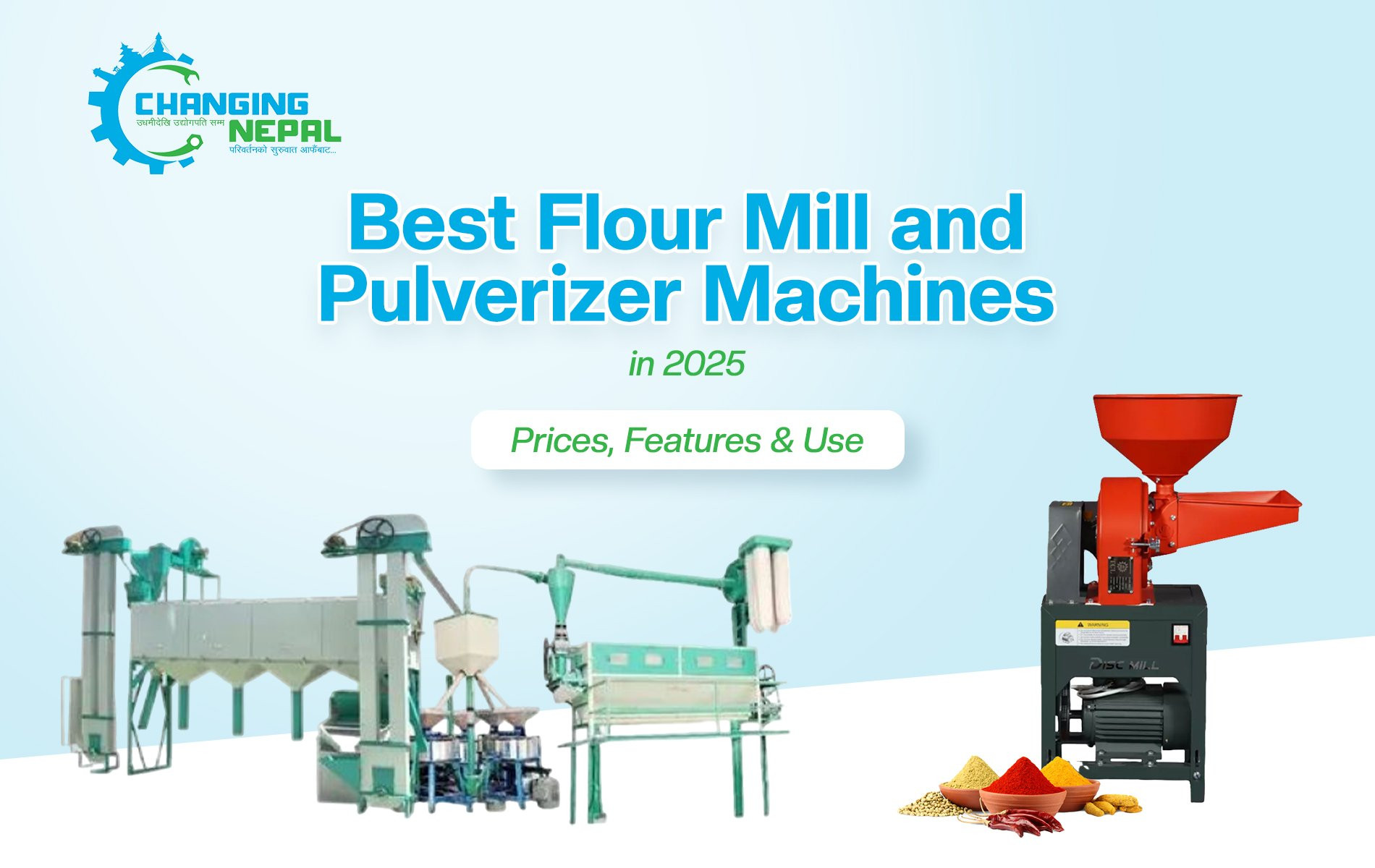 Best Flour Mill and Pulverizer Machines: A Detailed Guide