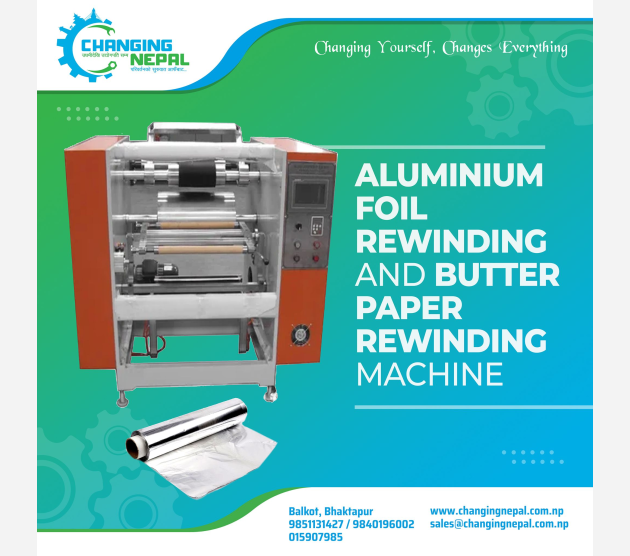 Aluminum Foil Rewinding Machine Price in Nepal